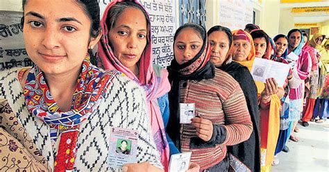 Enthusiastic Voter Turnout 83 In Goa 78 In Punjab
