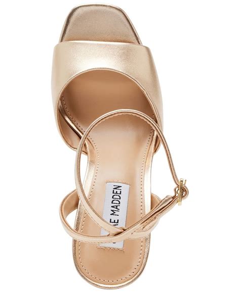 Steve Madden Womens Assured Ankle Strap Platform Dress Sandals Macys