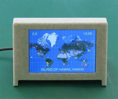 Global Earthquake Display 6 Steps With Pictures Instructables