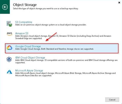 Veeam V Backup To Google Cloud Storage Nolabnoparty
