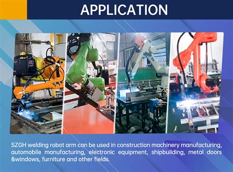 China Szgh 6 Axis Pick And Place Palletizer Industrial Robotic Arm