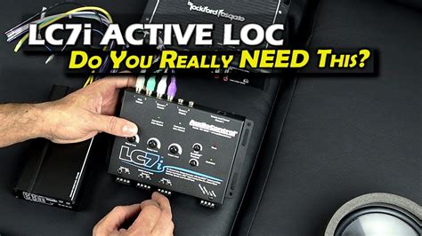 Lc7i Active Line Out Converter Discussion And Review Youtube