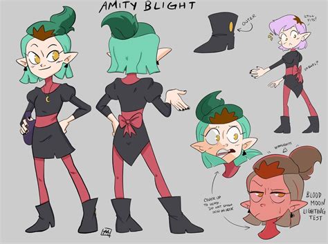 Artstation Costume Design Amity Blight