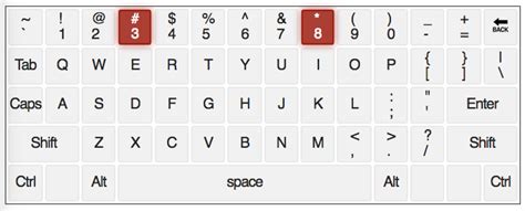 Alphanumeric Typing Practice Numbers Typing Lesson Keys