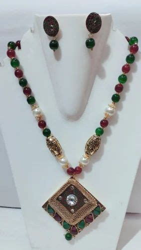 Golden Brass Meenakari Jewellery At Rs 85 Set In Jaipur ID 2850114299312