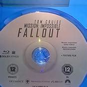 Mission Impossible Fallout Blu Ray Bonus Disc 2018 Region Free