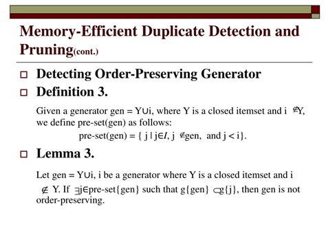 Ppt Fast And Memory Efficient Mining Of Frequent Closed Itemsets Powerpoint Presentation Id