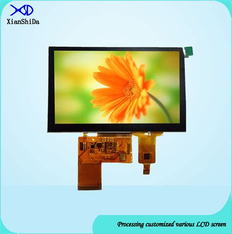 5 Inch TFT LCD Display With Capacitive Touch Panel China LCD Display And LCD Panel Price