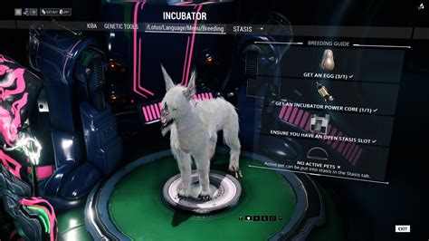Incubator Ui Bug General Warframe Forums