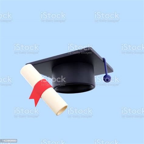 3d 렌더링 대학원 모자 아이콘 3d 학업 성취의 배경 개념에 졸업 모자의 렌더링 3d 렌더링 일러스트 만화 스타일 모자 아이콘 그림 3차원 형태에 대한 스톡 사진 및 기타