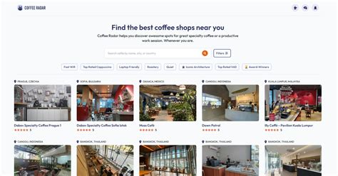 Coffee Radar Epictools
