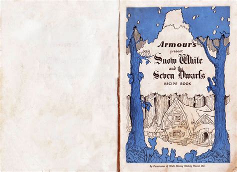Filmic Light Snow White Archive 1938 Armour Co Snow White