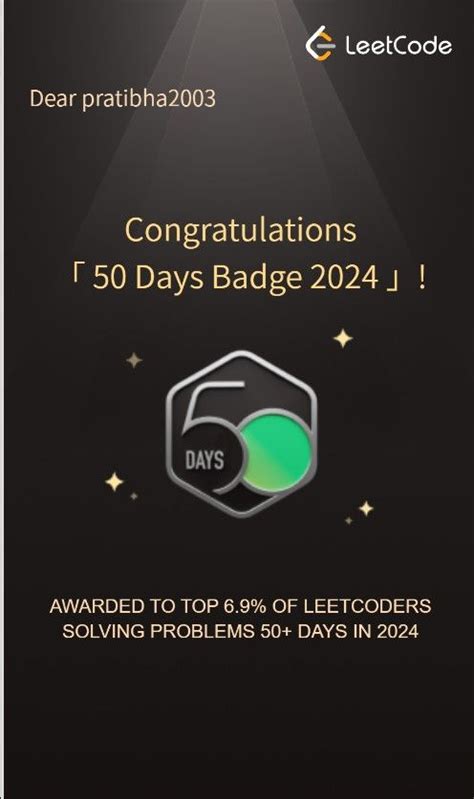 Pratibha K On Linkedin 50daysofleetcode Problemsolving