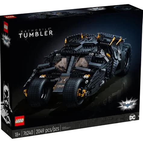 Lego 76240 Batmobile Tumbler Da Collezione Batman
