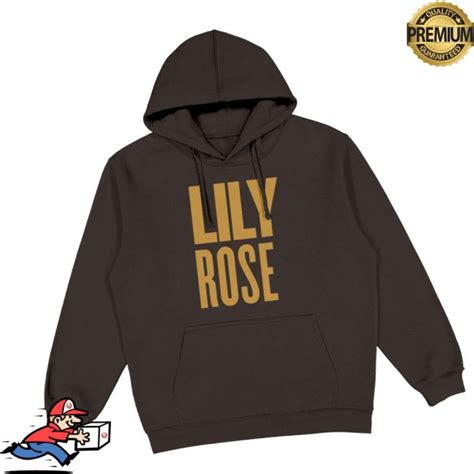 Lily Rose Music Store Merch Lily Hoodie Newest Fashion Trends