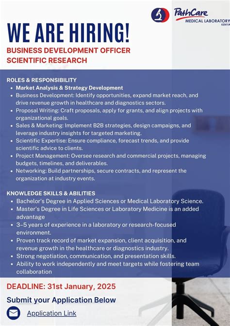Careeropportunity Businessdevelopment Scientificresearch