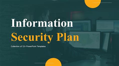 Information Security Plan Powerpoint Ppt Template Bundles Ppt Template