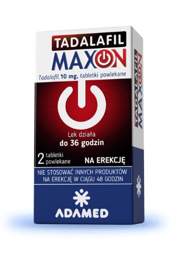Tadalafil Maxon tabletki powlekane na erekcję 2 szt Apteka Dla
