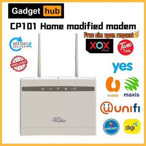 MODIFIED 4G MODEM LTE CPE CP101 CP2003 UNLIMITED DATA WORK FOR HOME MODEM Shopee Malaysia