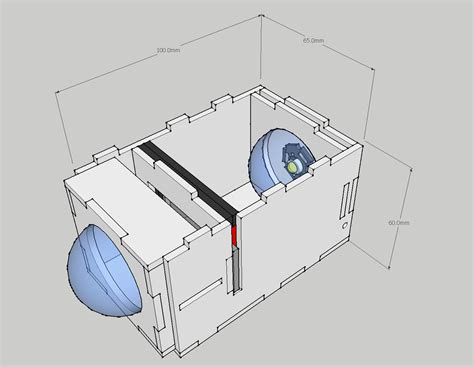 First Cad Design Of The Ust Projector Details