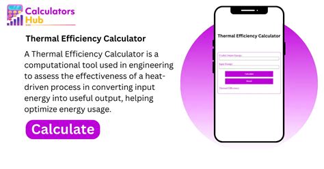 Thermal Efficiency Calculator Online