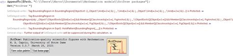SciDraw Error Loading Package Mathematica Stack Exchange