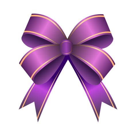 Purple Bow Pngs For Free Download