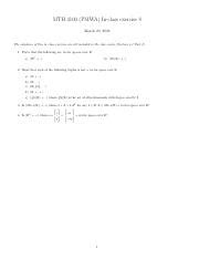 Vector Spaces Over R Proving And Disproving Examples Course Hero