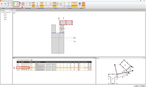 general cross section editor for concrete idea statica