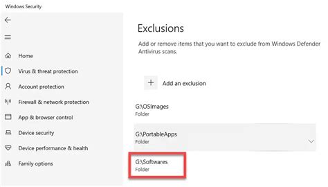 How To Exclude File Or Folder In Windows Security Defender