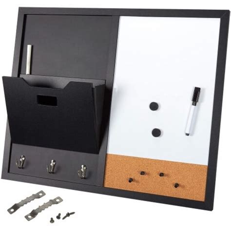 Message Center Bulletin Board Magnetic Message Board Wall Organizer