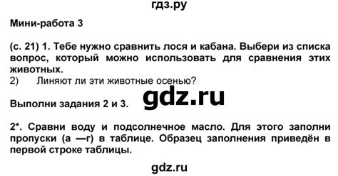 ГДЗ страница 21 окружающий мир 4 класс рабочая тетрадь ВПР Демидова