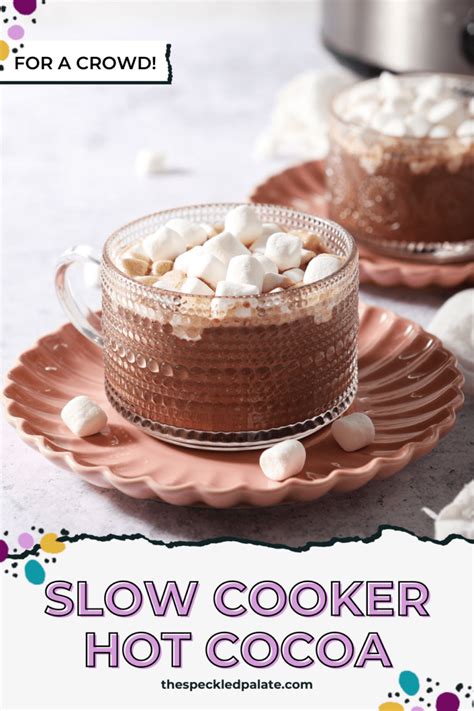 How To Make The BEST Homemade Slow Cooker Hot Cocoa