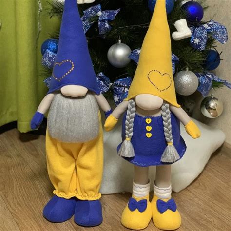 Патріотичні гноми — ціна 900 грн у каталозі Інтерєрні ляльки Купити