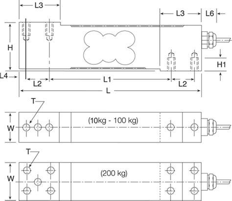 Rl1385 Stainless Steel Single Point Load Cell