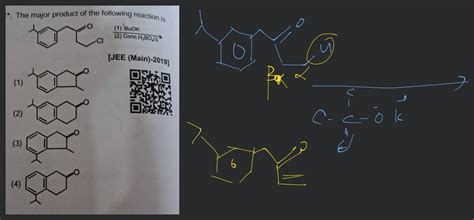 The major product of the following reaction isCc1cccc(CC(=O)CCCl)c1(1)