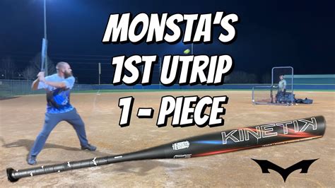Monsta Kinetik Softball Bat Review Youtube