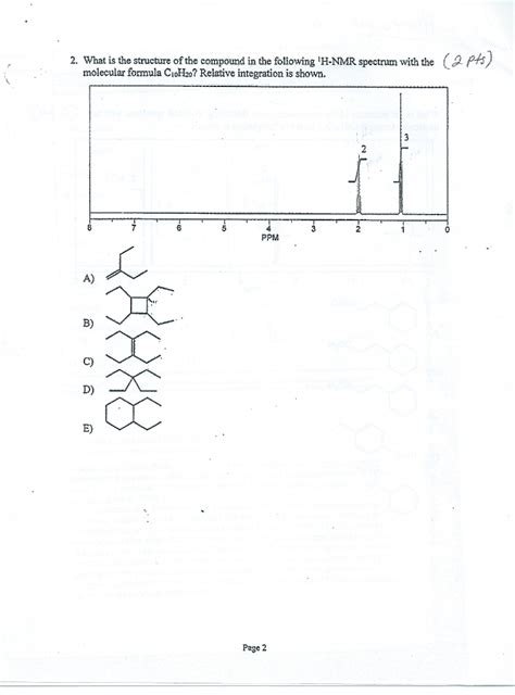 Solved Homework A Name Date I What Is The Structure Ofthe