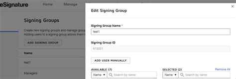Common Api Tasks🐈 Requesting A Signature From A Signing Group