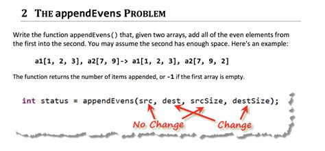 Solved 2 THE AppendEvens PROBLEM Write The Function Chegg