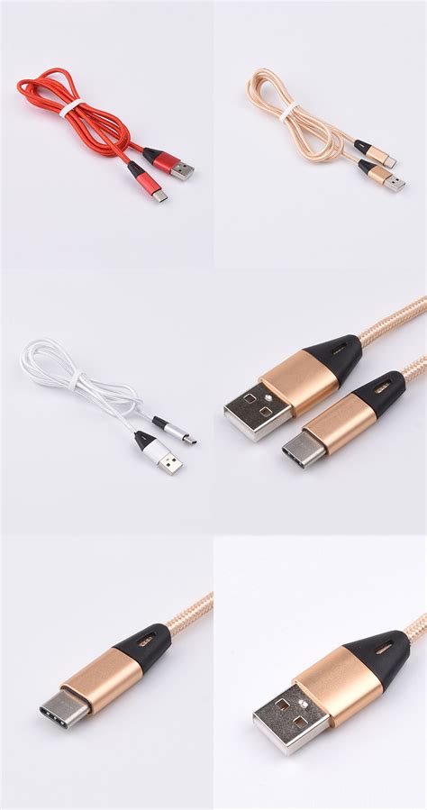 New Bakeey 3A Nylon Braided Type C Fast Charging Data Cable For Xiaomi