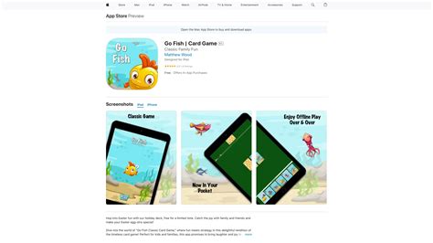 Single Player Ios Go Fish Online Experiencesingle Player Ios Go Fish