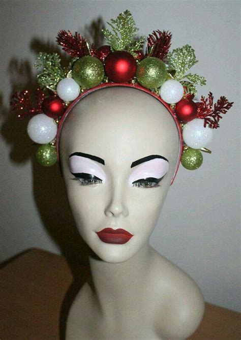 Holiday Headdress Christmas Balls By Arashi Designs On Etsy