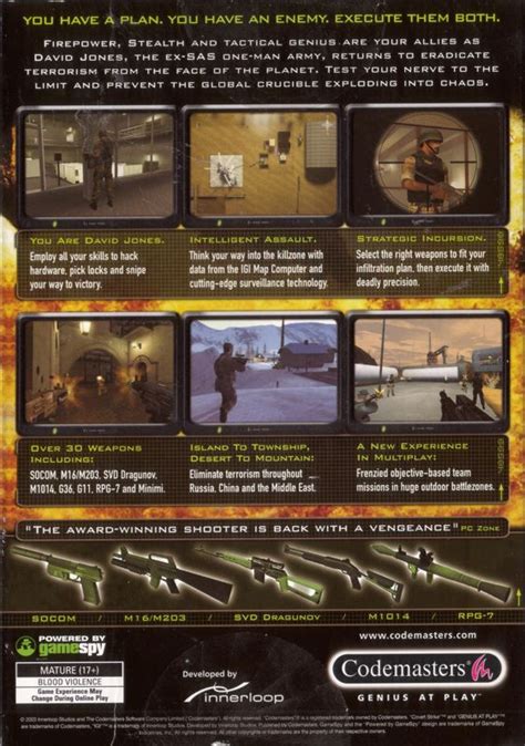 Igi 2 Covert Strike 2003 Windows Box Cover Art Mobygames
