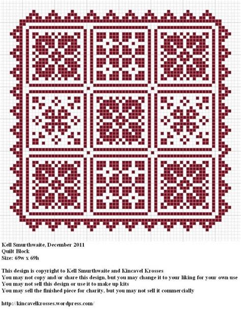 40 Best Images About Counted Cross Stitch Quilt Square On Pinterest
