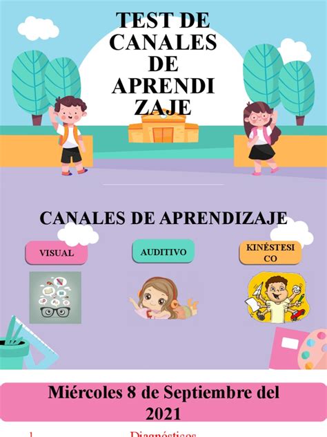 Test Canales De Aprendizaje Pdf