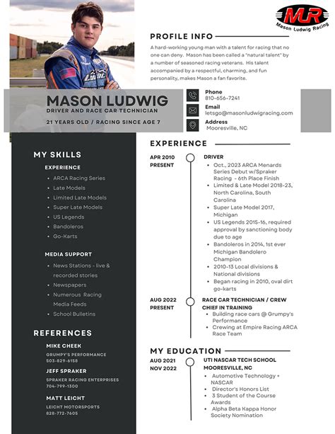 Printable Resume Mason