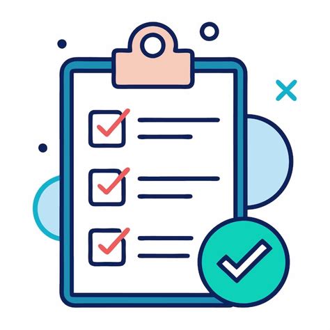 Clipboard With Checklist Three Completed Items And A Checkmark Icon