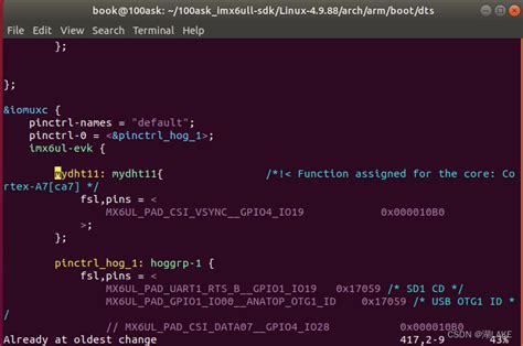记录：imx6ull Pinctrl子系统修改imx6ul Pinctrl Muxc Snvs Failed To