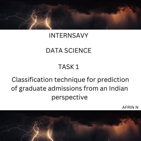 Afrin N On Linkedin Task1 Internship Internsavy Datascience